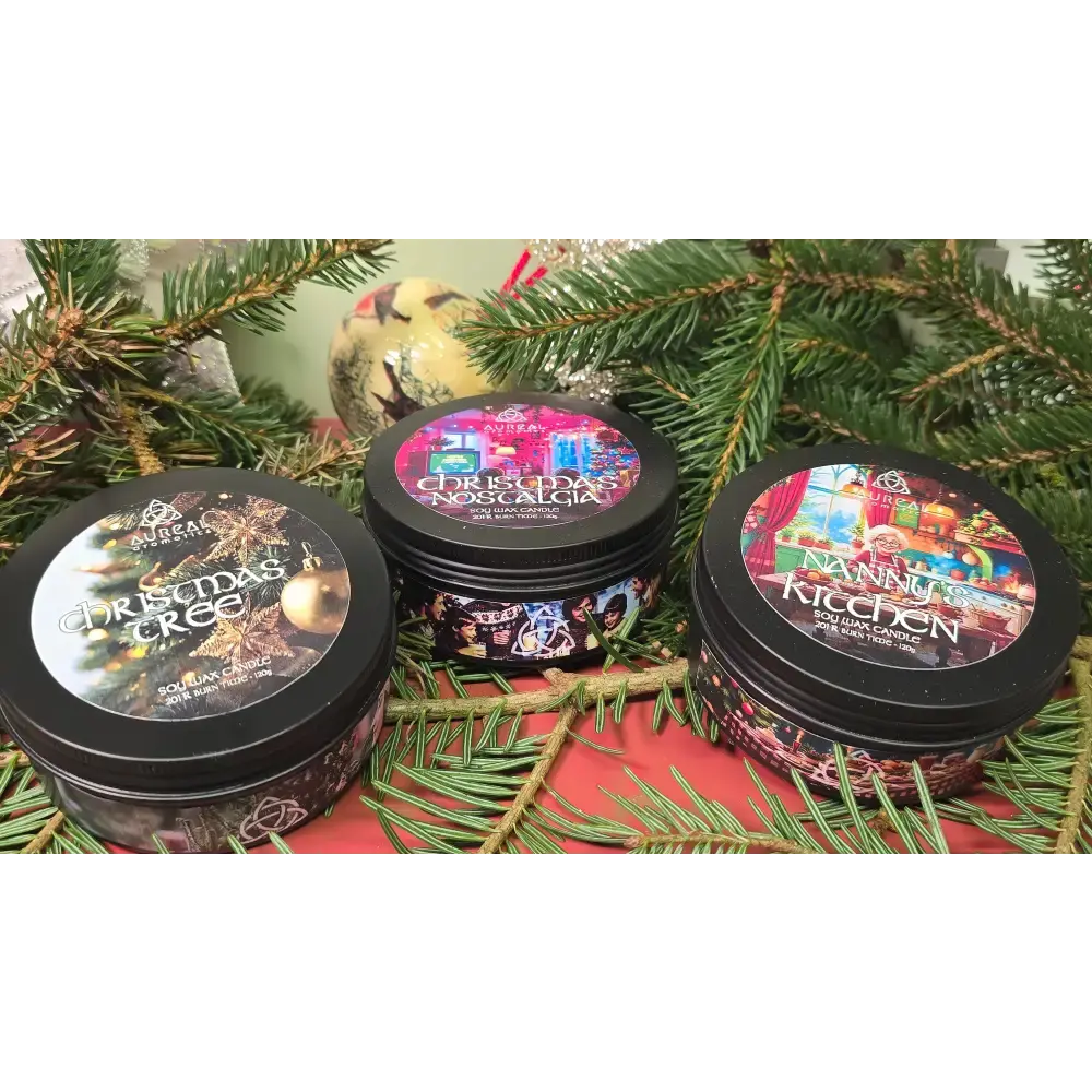 Irish Christmas Candle Bundle – Aureal Turf Incense